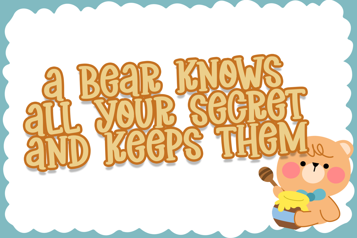 Gomu Bears Font - Free Download
