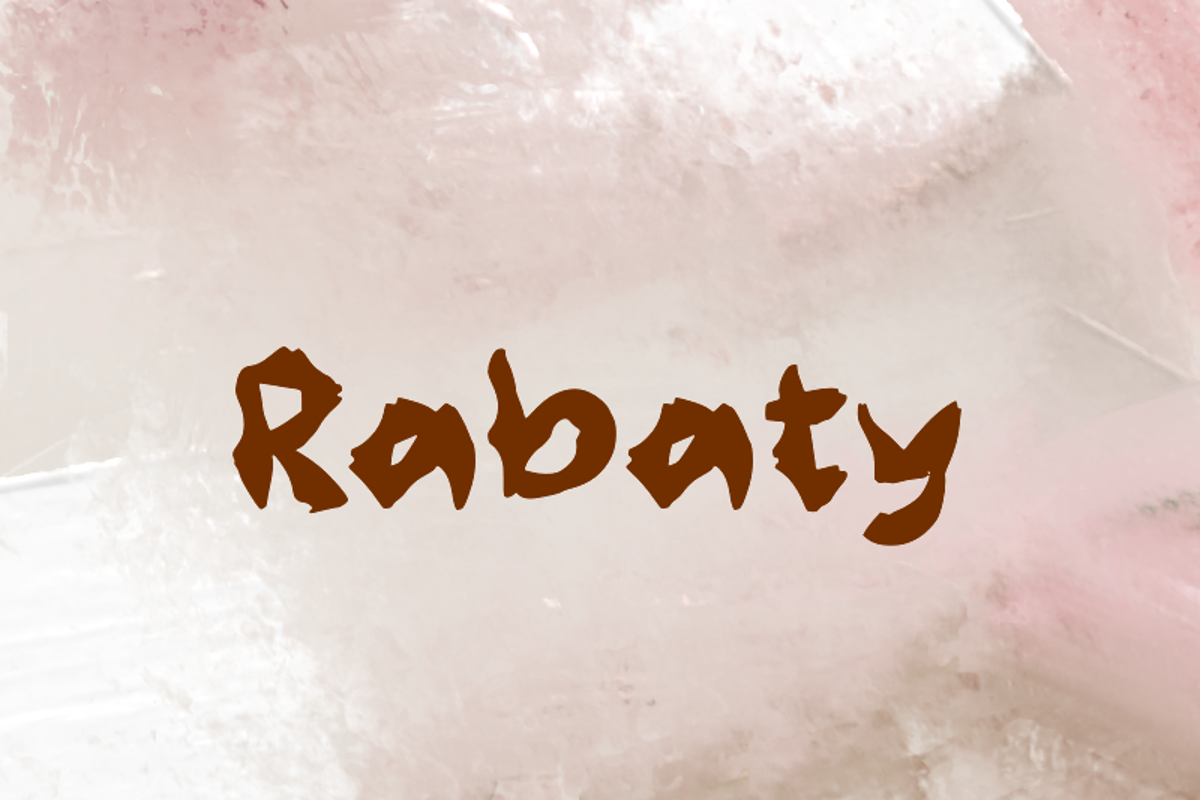 Rabaty Font | wepfont | FontSpace