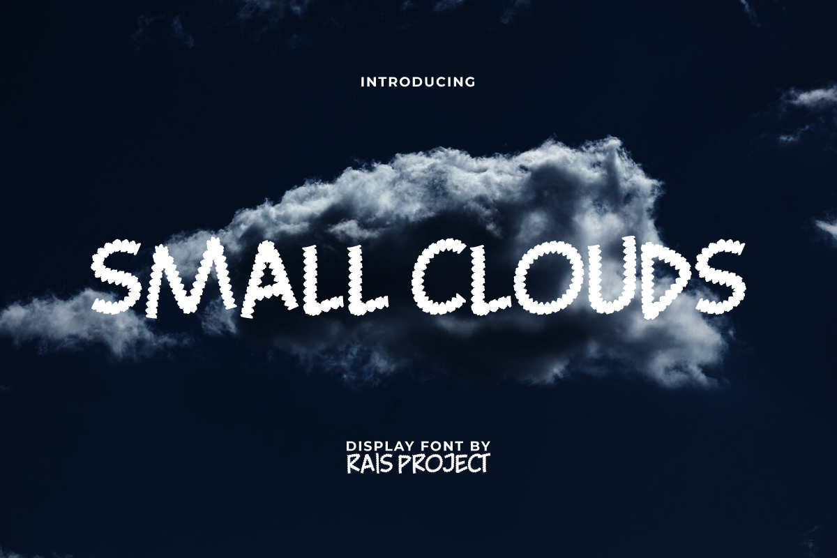 Small Clouds Font - Free Download