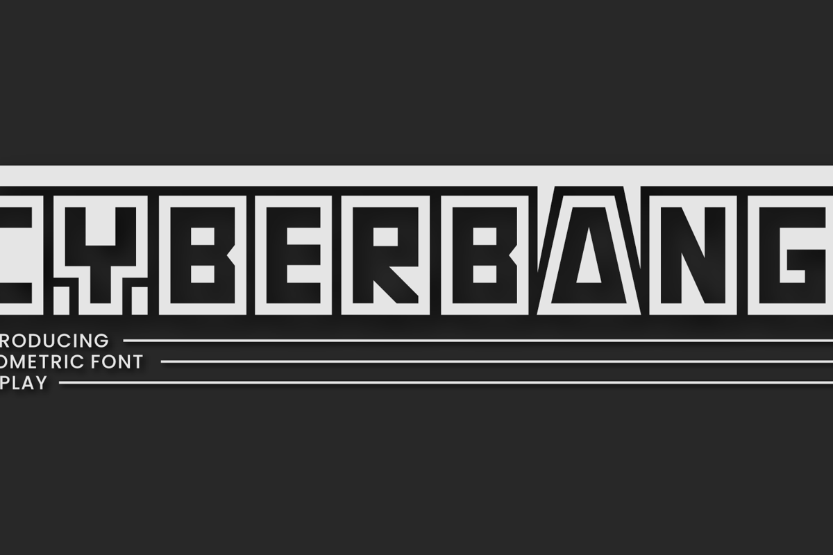 Cyberbang Font - Free Download
