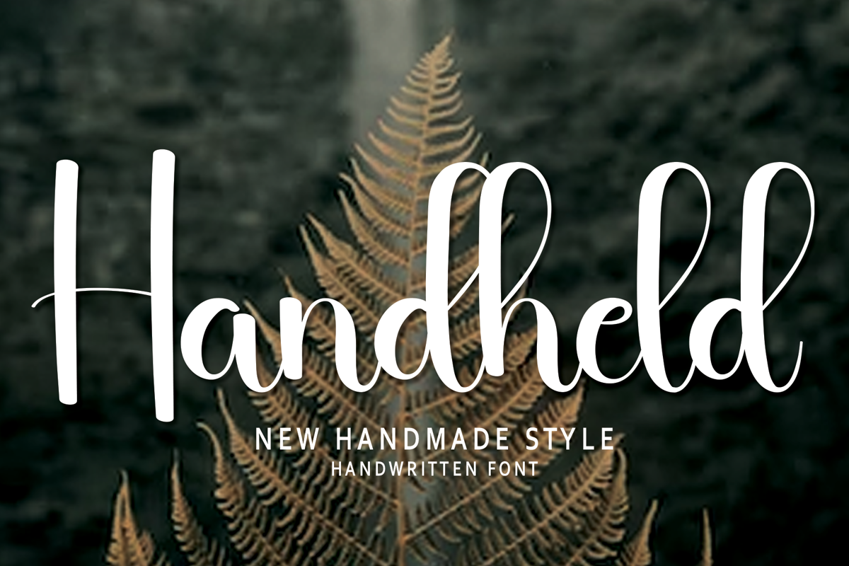Handheld Font - Free Download