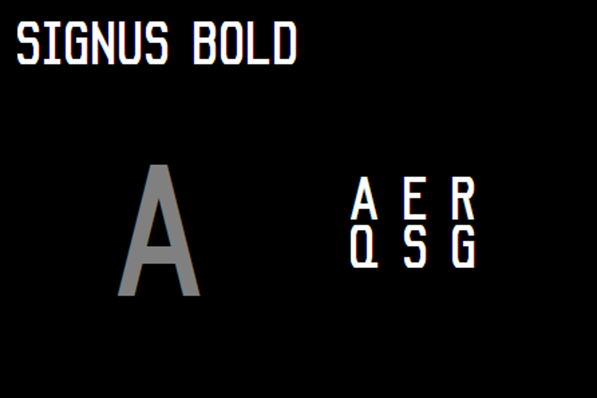 Signus Bold NBP Font | total FontGeek DTF, Ltd. | FontSpace
