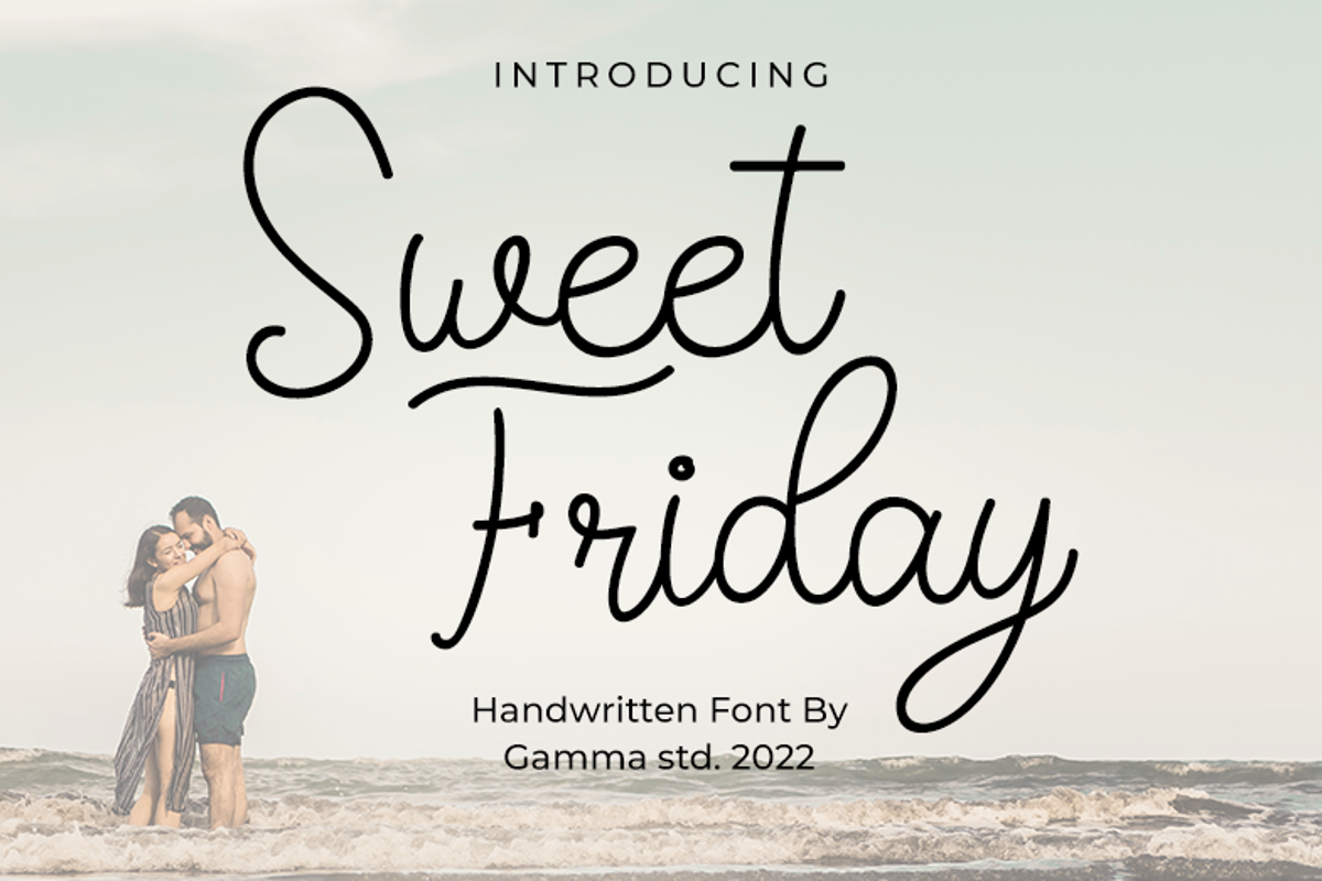 Sweet Friday Font | GammaStudio | FontSpace