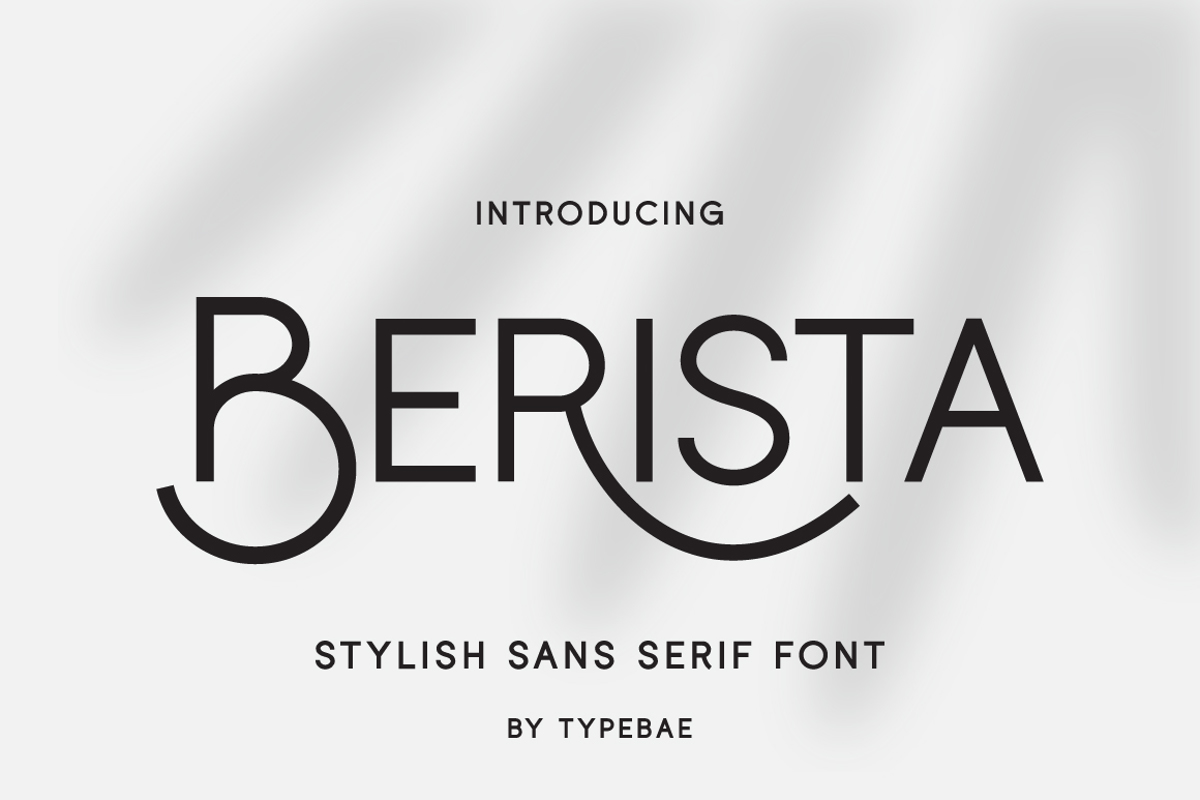 Berista Font | Typebae | FontSpace