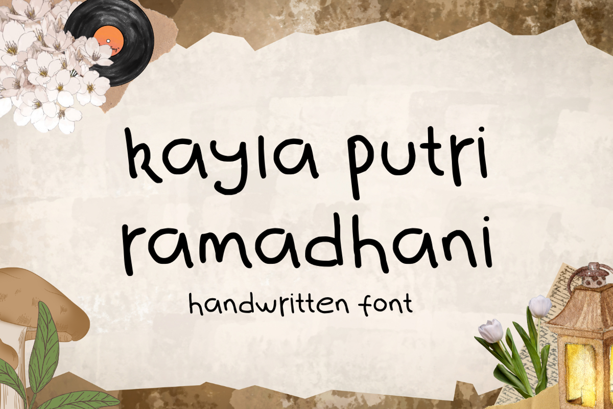 Kayla Putri Ramadhani Font - Free Download