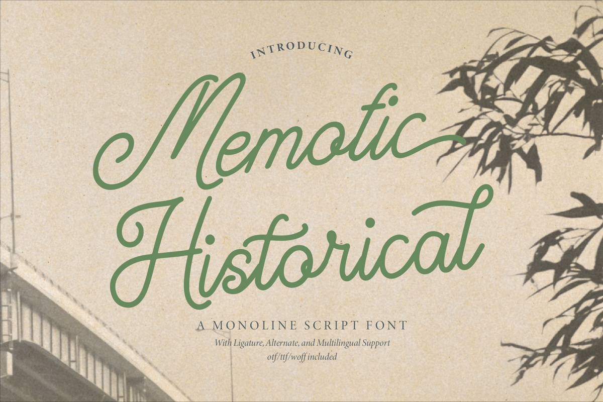 Memotic Historical Font | Denustudios | FontSpace