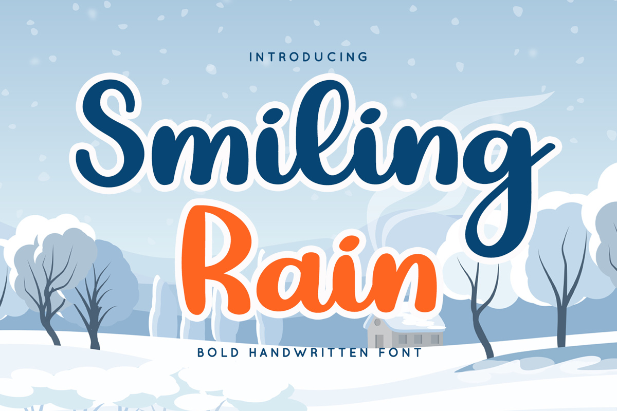 Smiling Rain Font | airotype | FontSpace