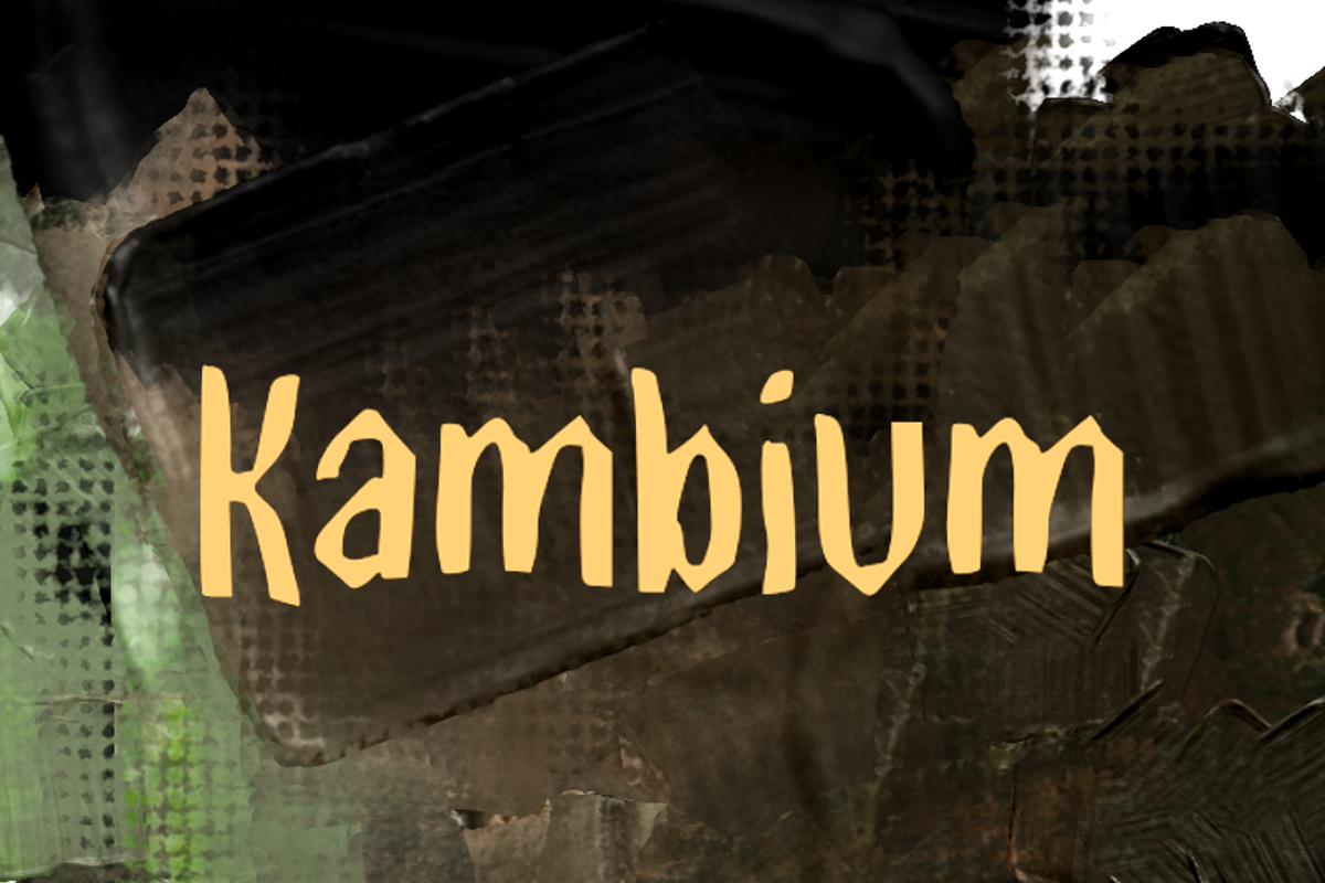 K Kambium Font - Free Download