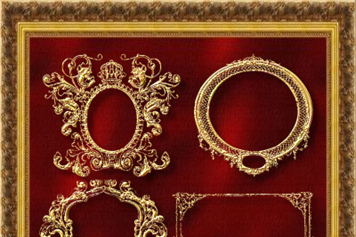 Vintage Frames 10 Font - Free Download
