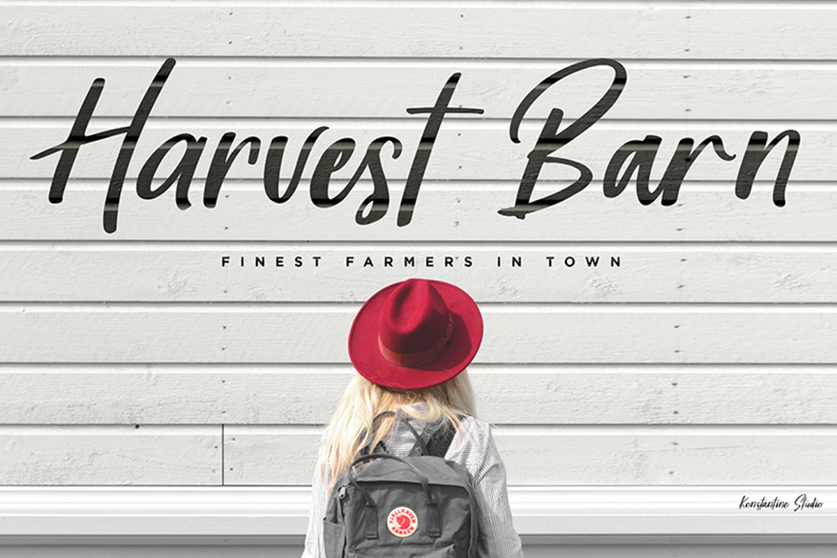 Harvest Barn Font - Free Download