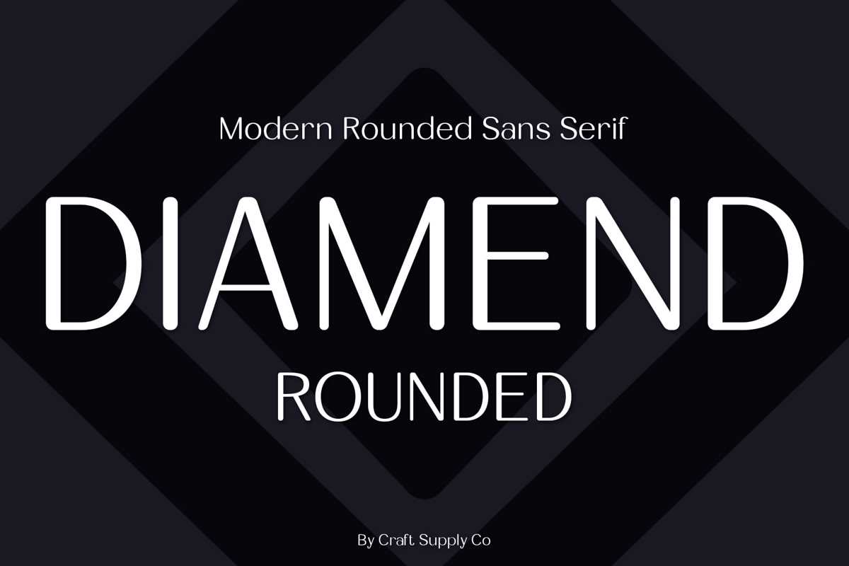 Diamend Rounded Font - Free Download