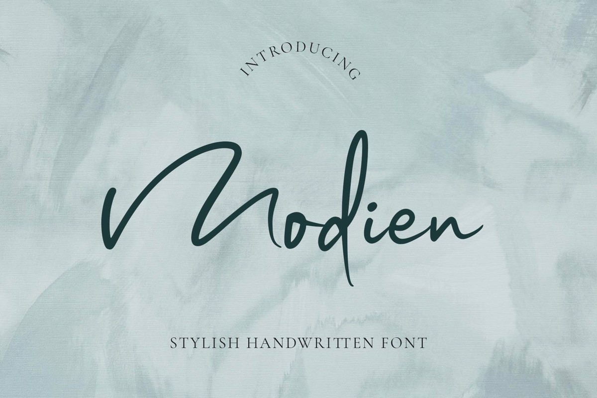 Modien Font | craftsupplyco | FontSpace