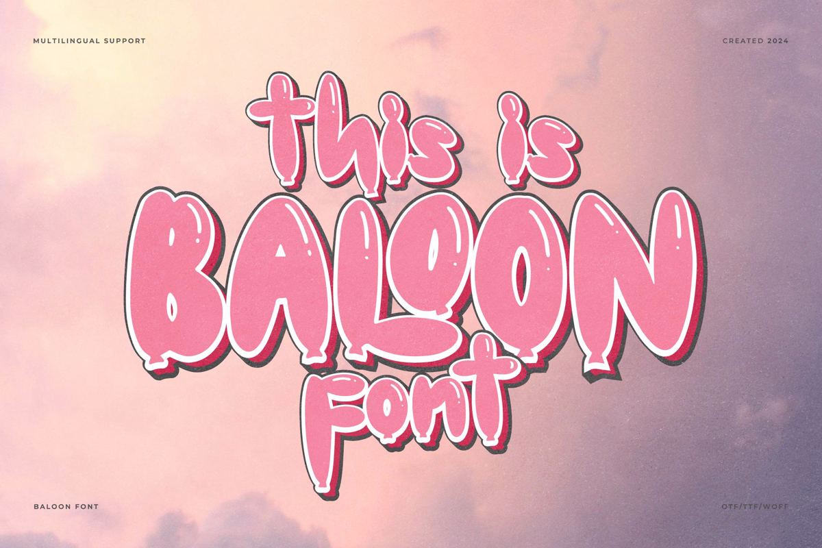 This Baloon Font - Free Download