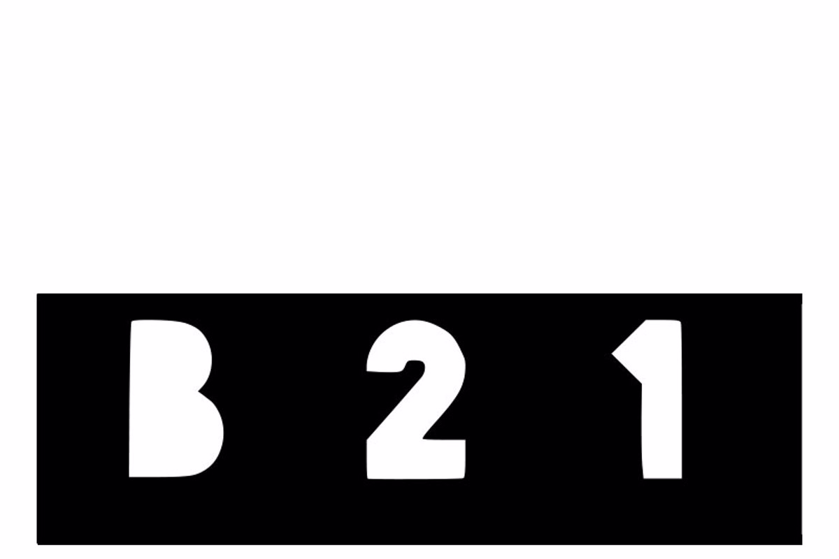B21 Font - Free Download