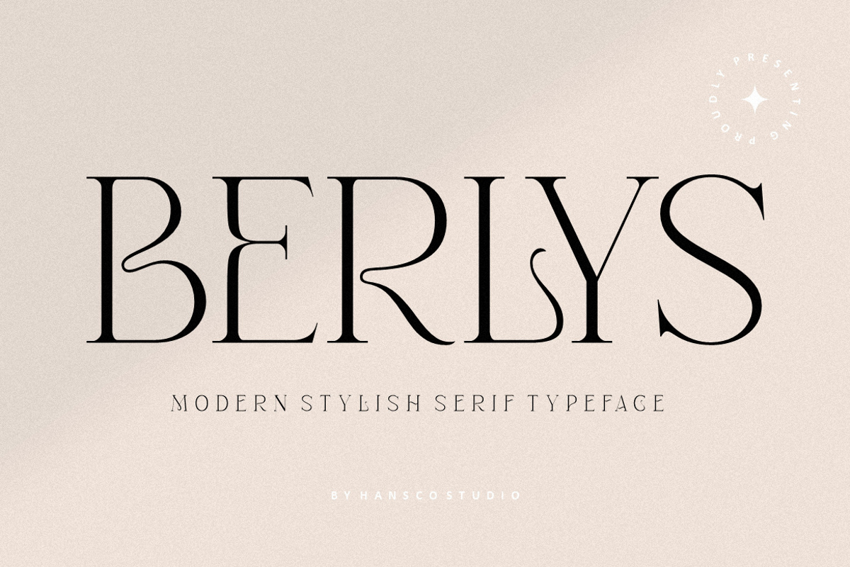 Berlys Font | hansco | FontSpace