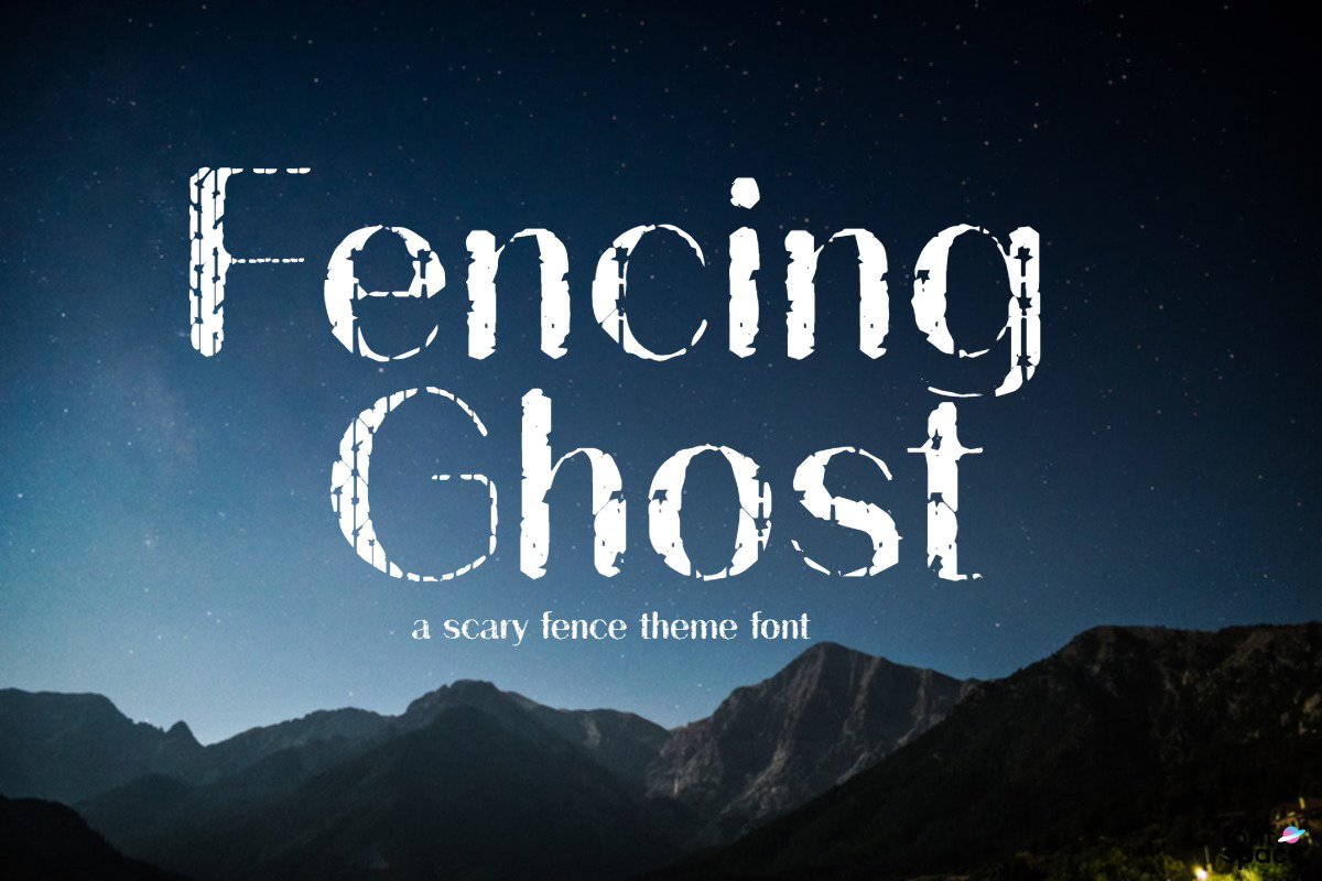 Fencing Ghost Font | Creativetacos | FontSpace