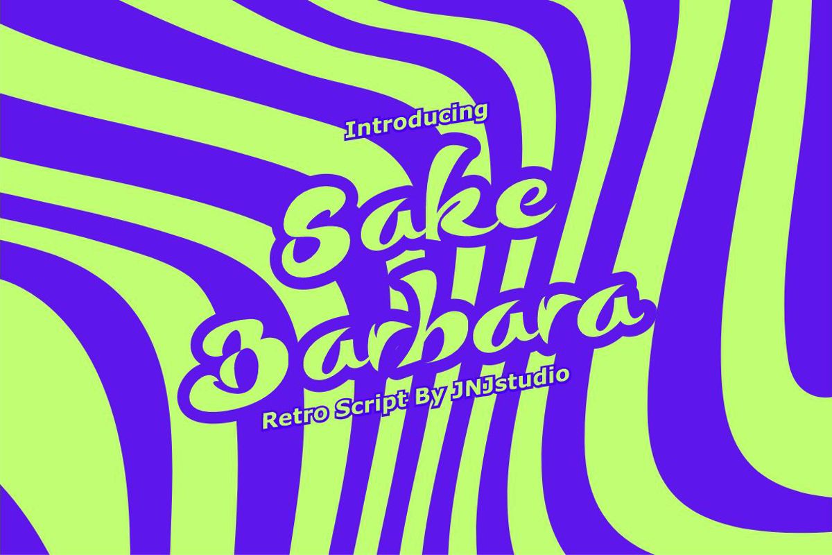 Sake Barbara Font - Free Download
