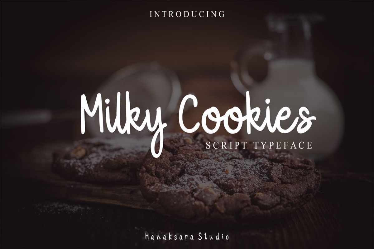 Milky Cookies Script Font - Free Download