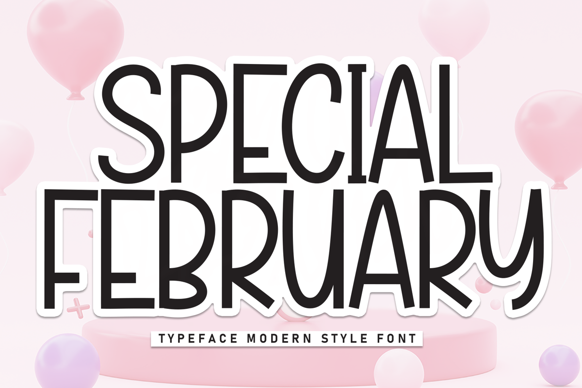 Special February Font - Free Download