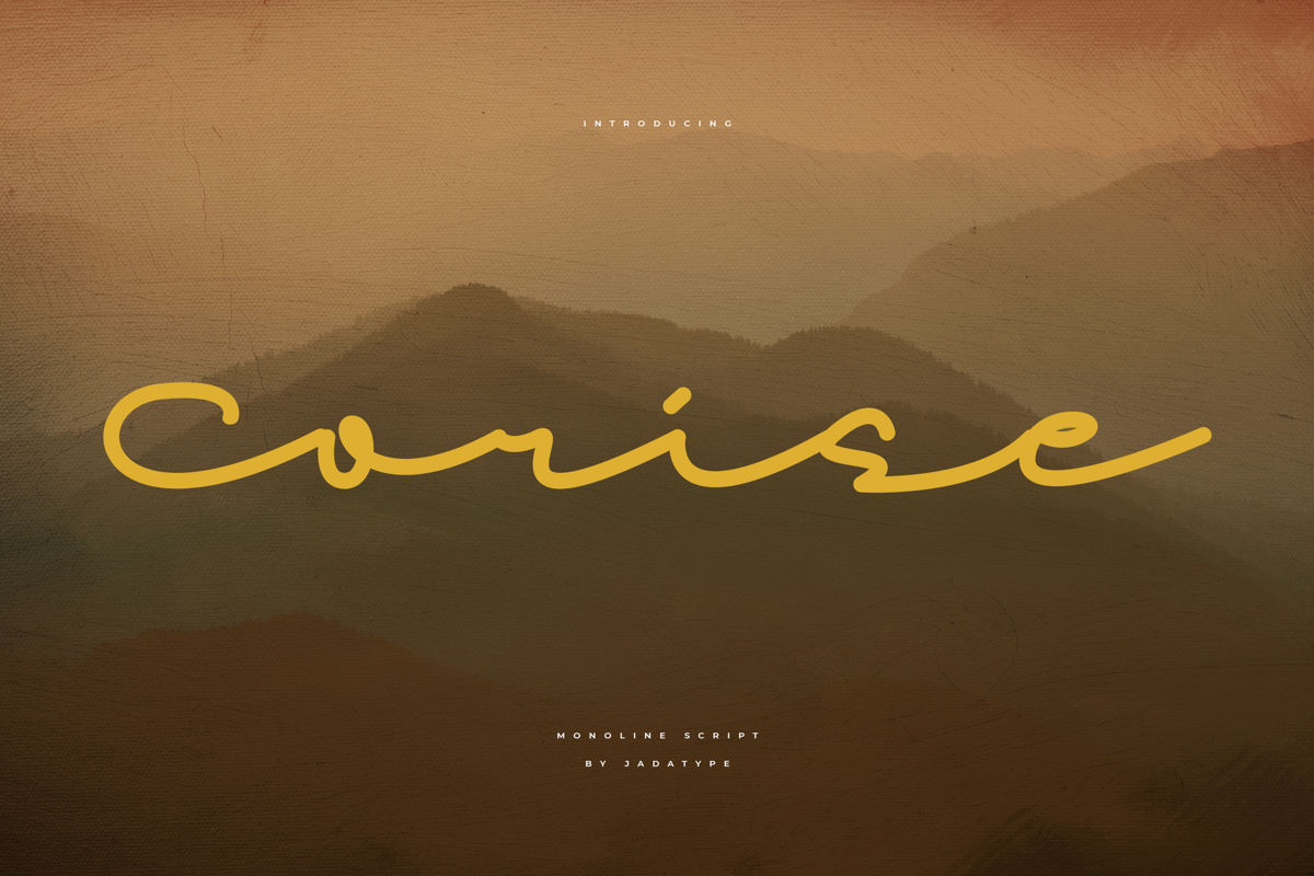 Corise Font | jadatype | FontSpace