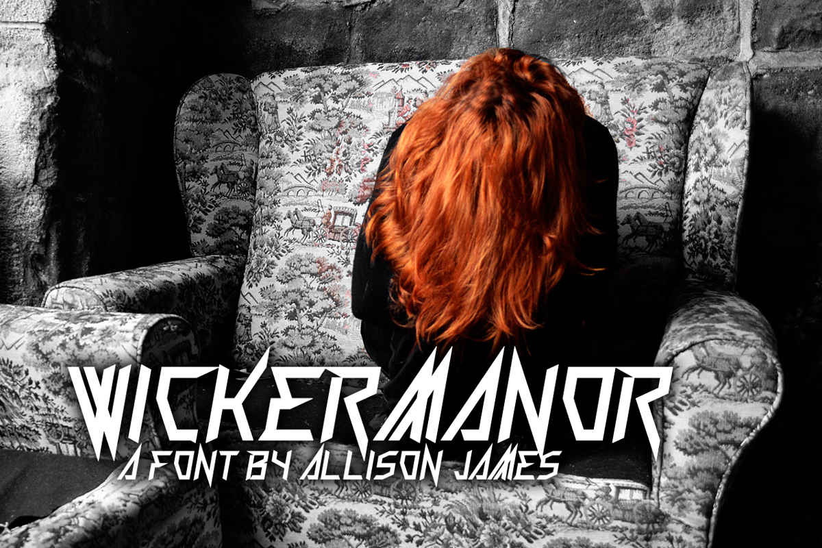 Wickermanor Font | Chequered Ink | FontSpace