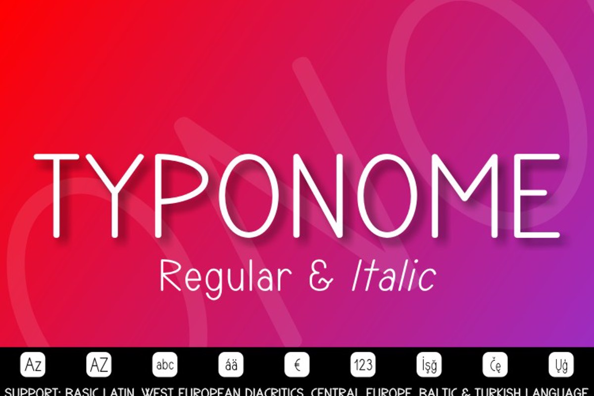TYPONOME Font | studiotypo | FontSpace