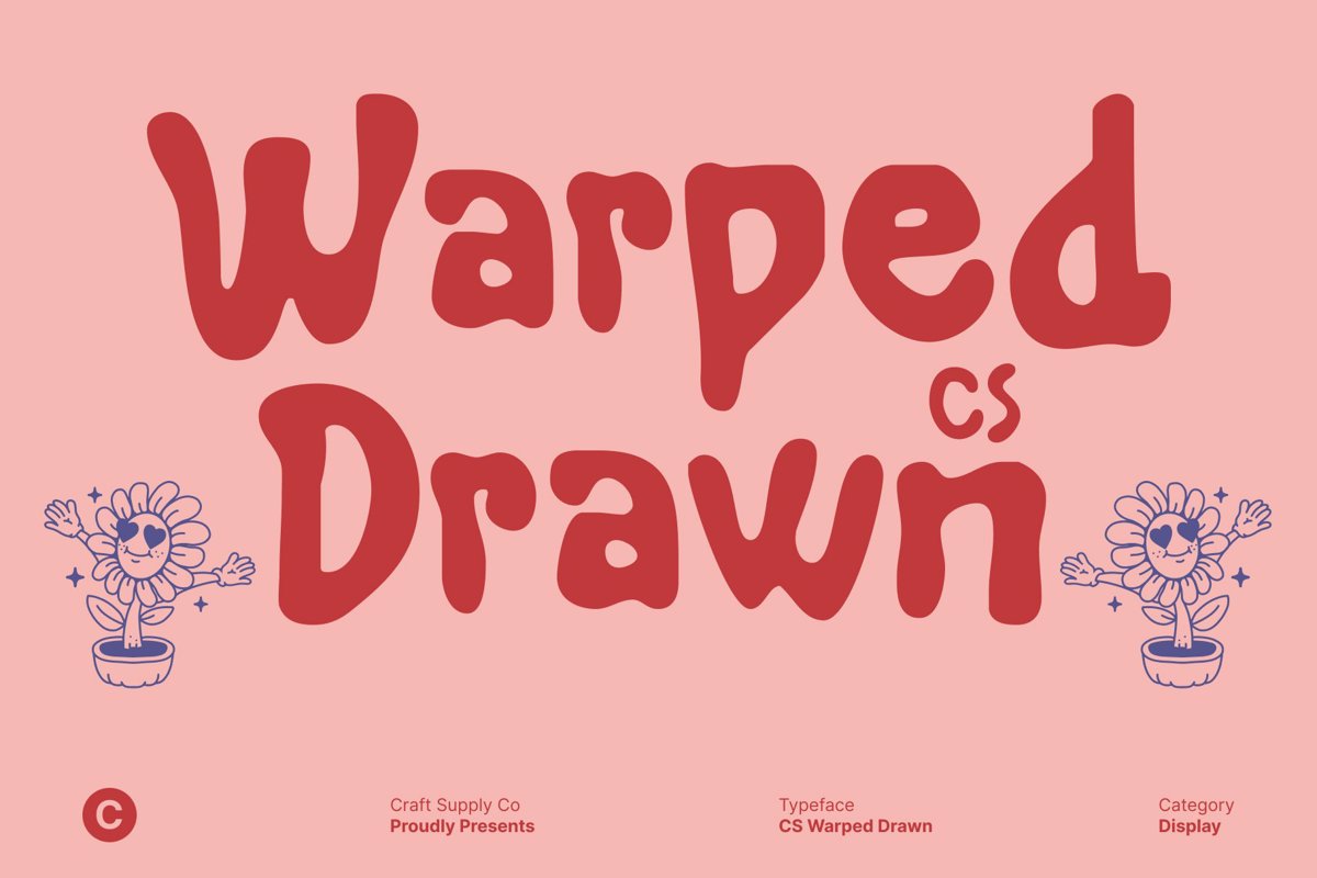 CS Warped Drawn Font - Free Download