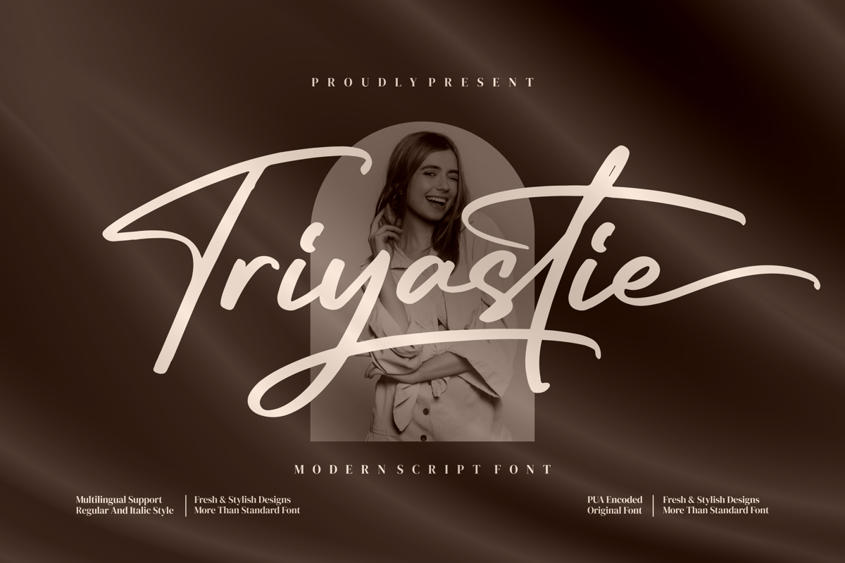 Triyastie Font | Integritype Studio | FontSpace