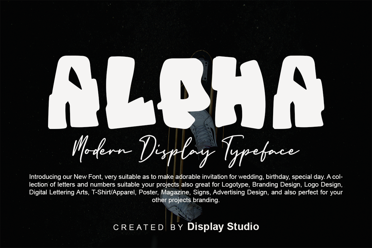 Alpha Font | DisplayStudio_ | FontSpace
