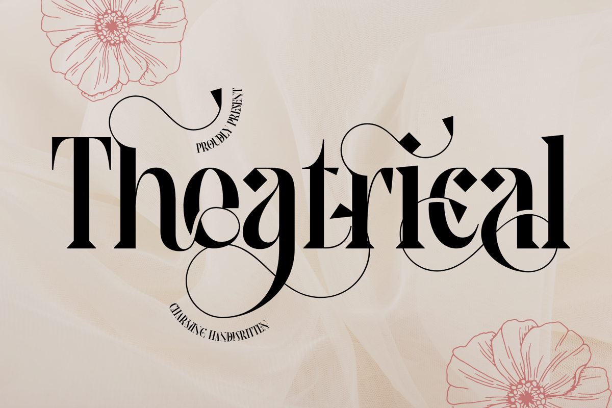 Theatrical Elegant Font | 177Studio | FontSpace