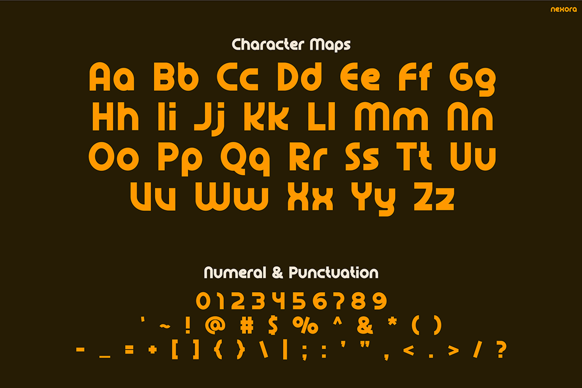 NEXORA Font - Free Download