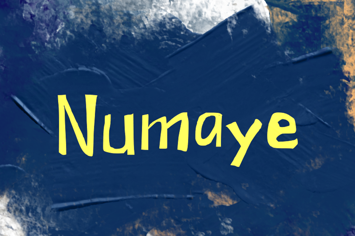 N Numaye Font | wepfont | FontSpace
