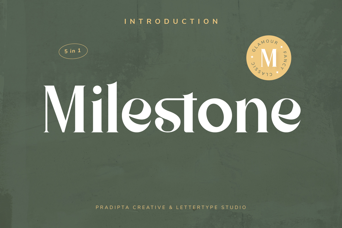 Milestone Font - Free Download