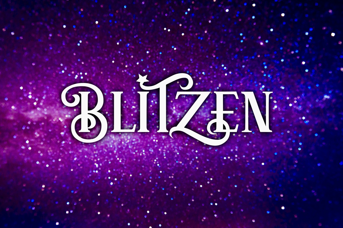 Blitzen Font - Free Download