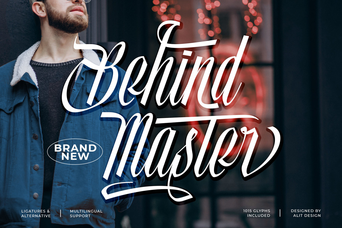 Behind Master Font - Free Download