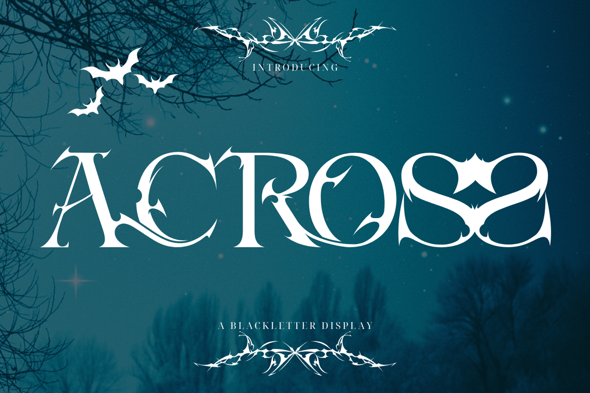 ACROSS Font - Free Download