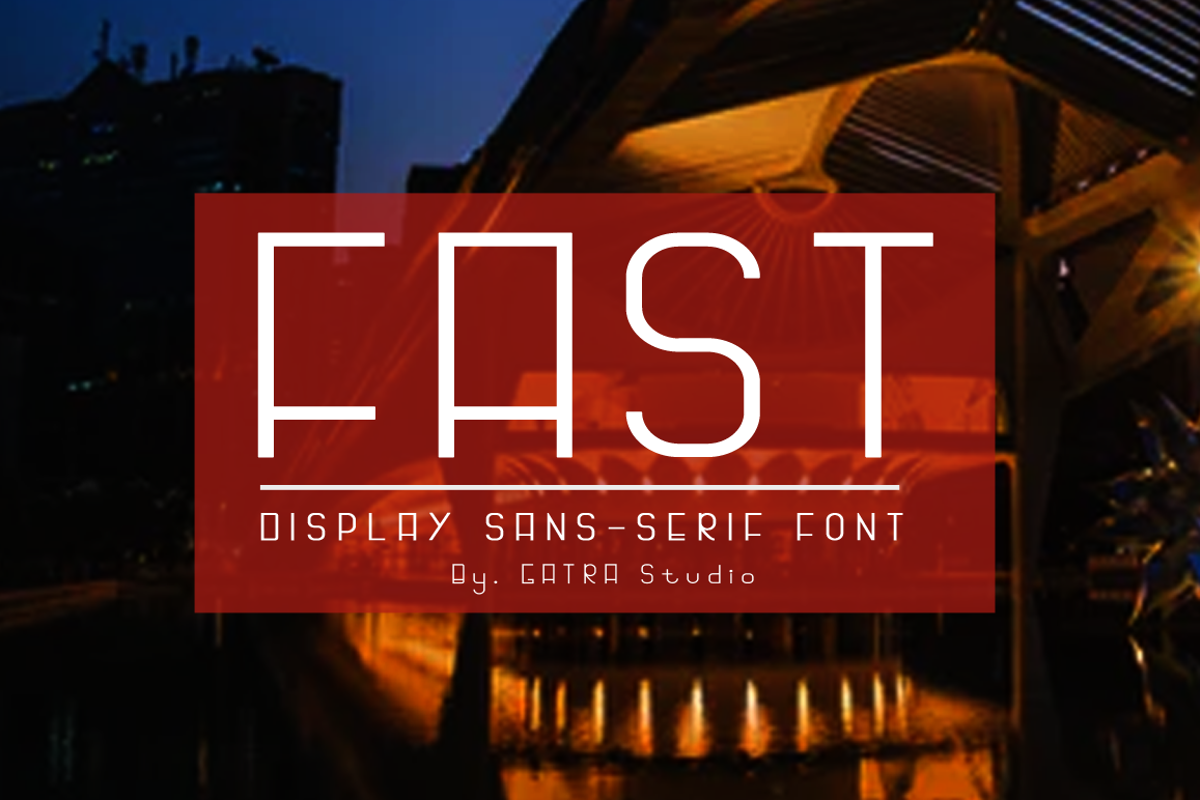 Fast - Font | Gatra Std | FontSpace