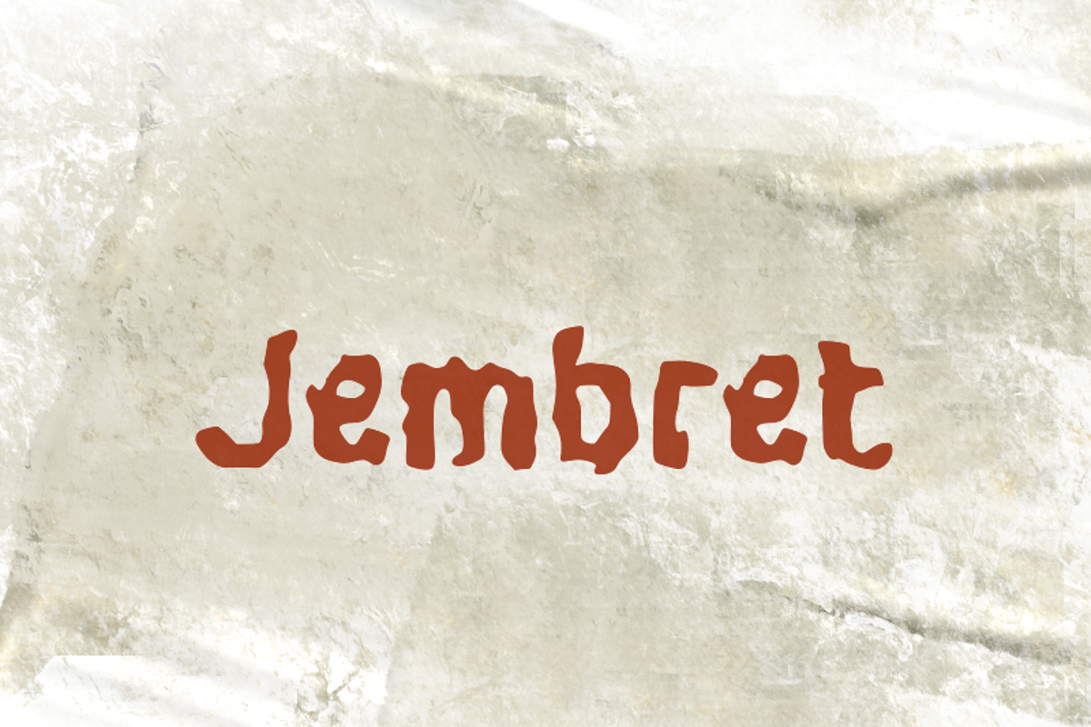 J Jembret Font - Free Download