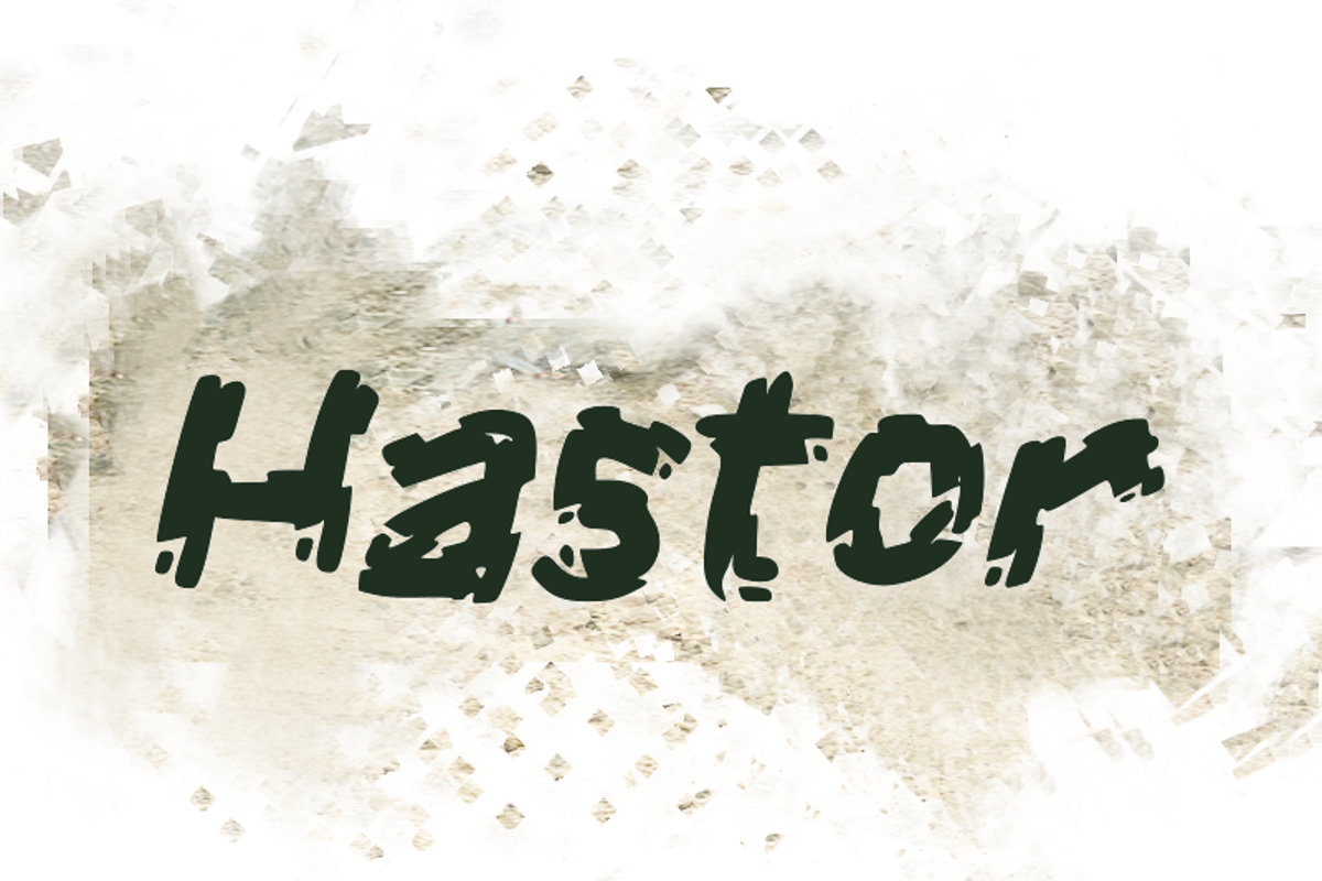 H Hastor Font | wepfont | FontSpace