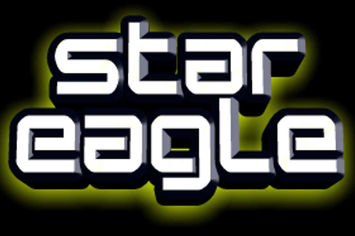 Star Eagle Font | Iconian Fonts | FontSpace