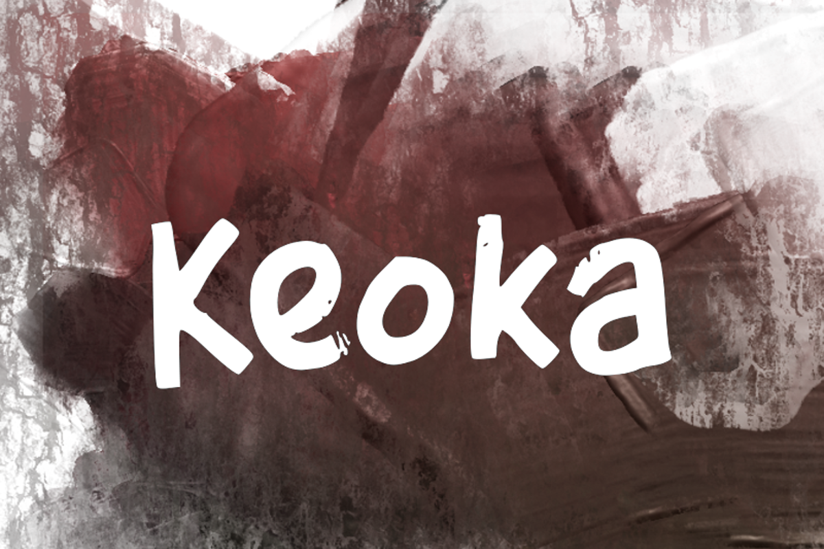 K Keoka Font | wepfont | FontSpace