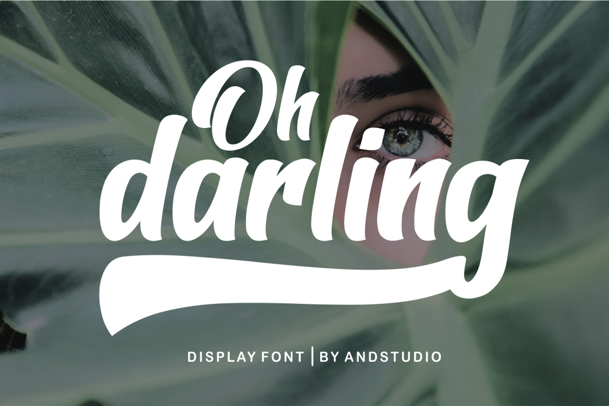 Oh darling Font - Free Download