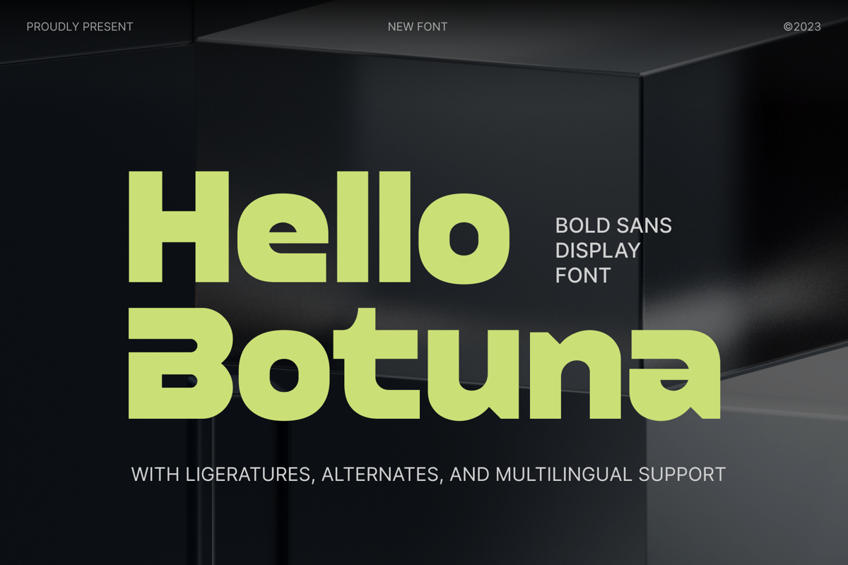 Hello Botuna Font - Free Download