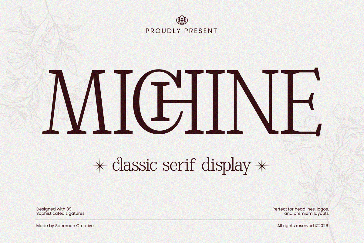 Michine Font - Free Download