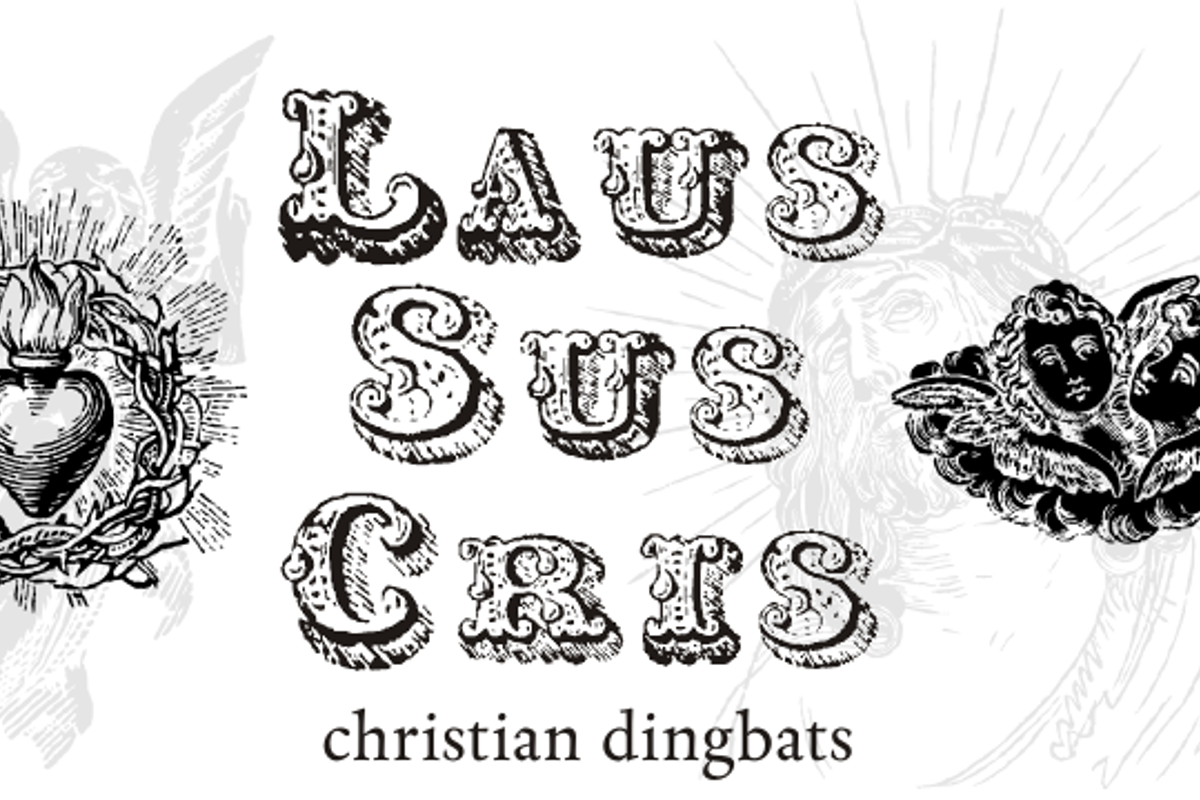 Laus Sus Cris Font | Intellecta Design | FontSpace
