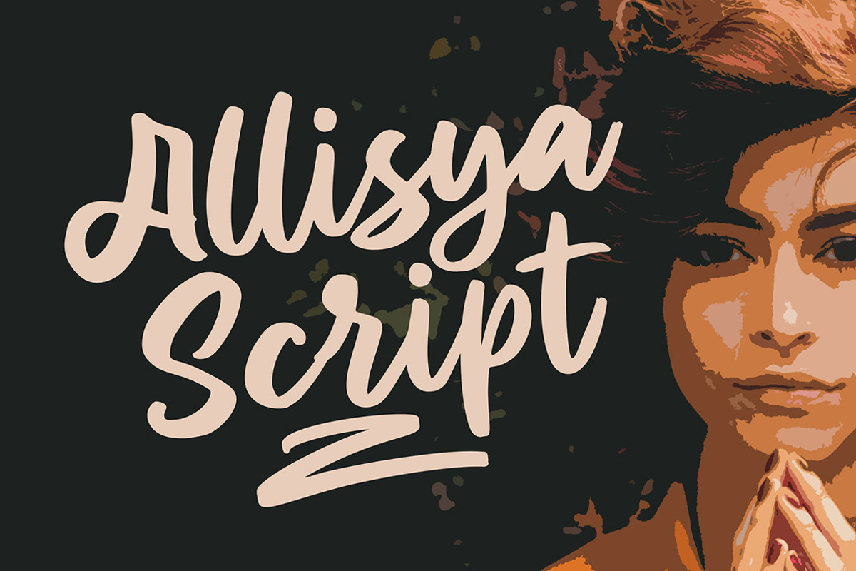 Allisya Font | Weape Studio | FontSpace