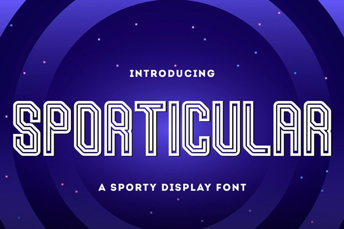 Sporticular Font | StringLabs | FontSpace