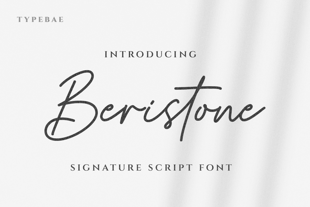 Beristone Font | Typebae | FontSpace