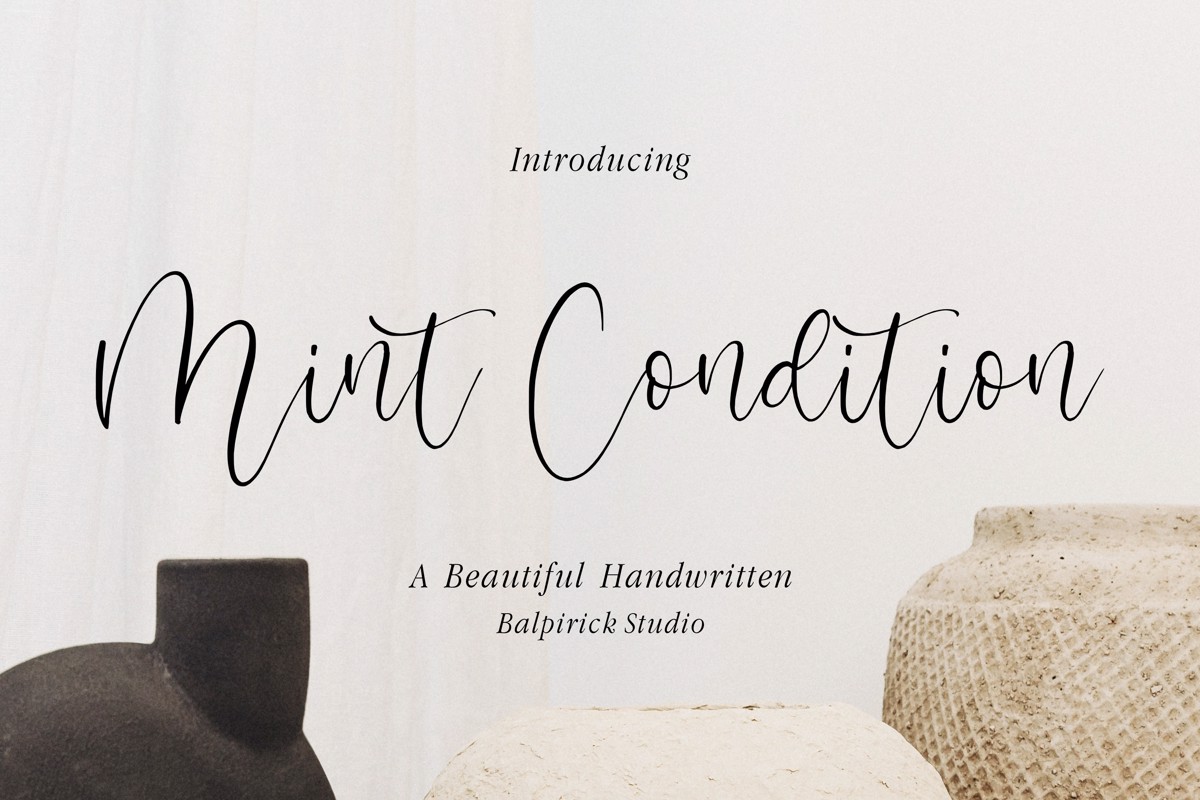 Mint Condition Font - Free Download