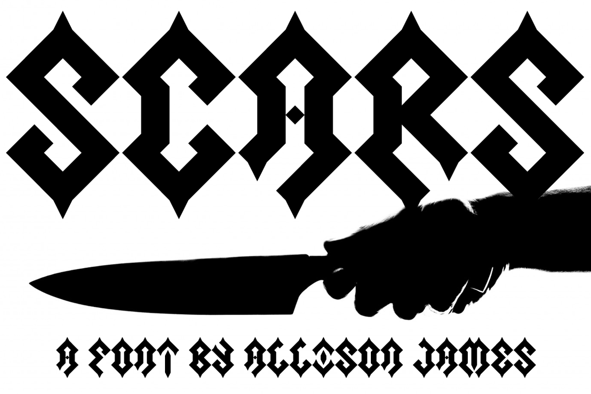 Scars Font - Free Download